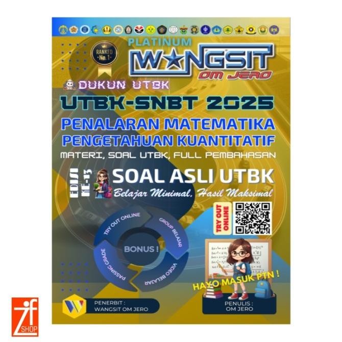 Jual [UTBK 2025] Buku Wangsit Om Jero UTBK SNBT 2025 - PENALARAN MATEMATIKA & PENGETAHUAN ...
