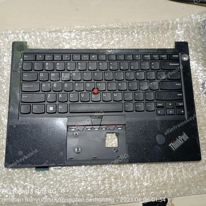 Jual New Frame Keyboard Lenovo Thinkpad E14 Gen 2 100% Original Normal ...