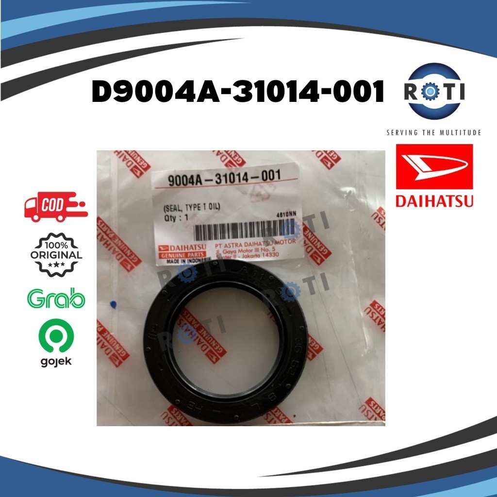 Jual SEAL OLI TIPE T AVANZA XENIA 1000 CC DAIHATSU 9004A-31014-001 ...