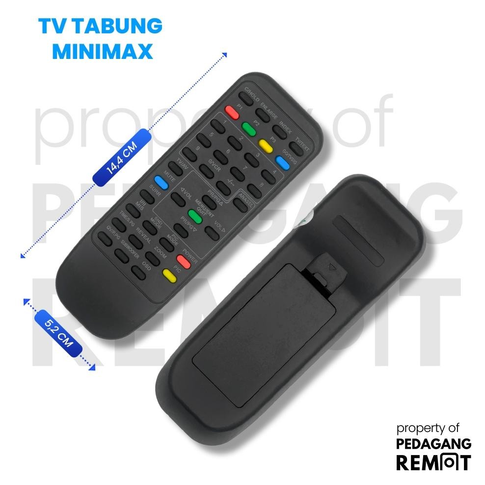 Jual Uy-23 Remot Pengganti Untuk Tv Tabung Minimax Polytron (Polyvision ...