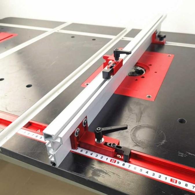 Jual MITER TRACK TABLE SAW 400MM T-TRACK T-SLOT TABLE SAW ROUTER SLIDE ...