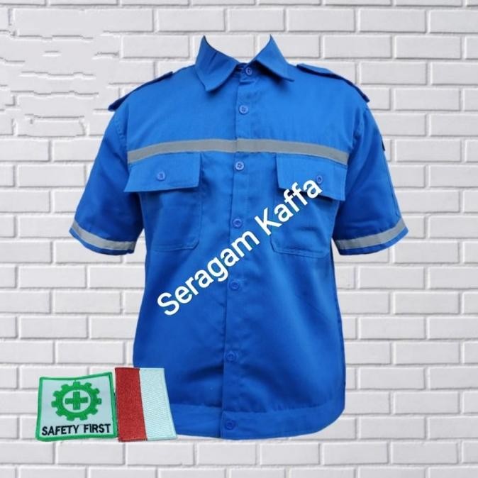 Jual Wearpack Safety Seragam Kerja sragam Bengkel Baju kerja Lengan ...