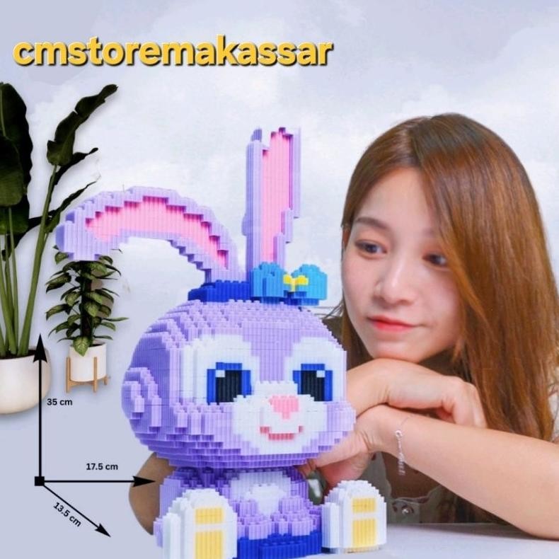 Jual Mainan Balok Susun Anak Blok Plastik Lego Bricks Block Puzzle 3D ...