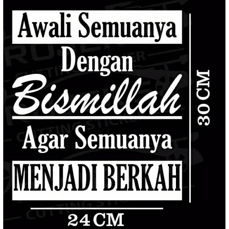 Jual AZQ-16 fj-44 STICKER CUTTING KATA KATA ANTI AIR BISA NYALA Sale ...