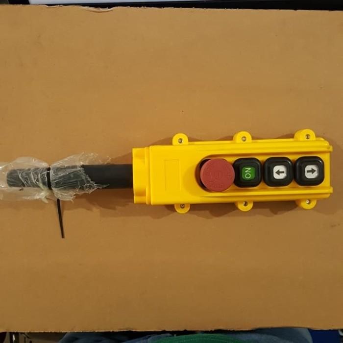 Jual Remote Control Hoist Crane Control Push Button Switch Original Dan ...