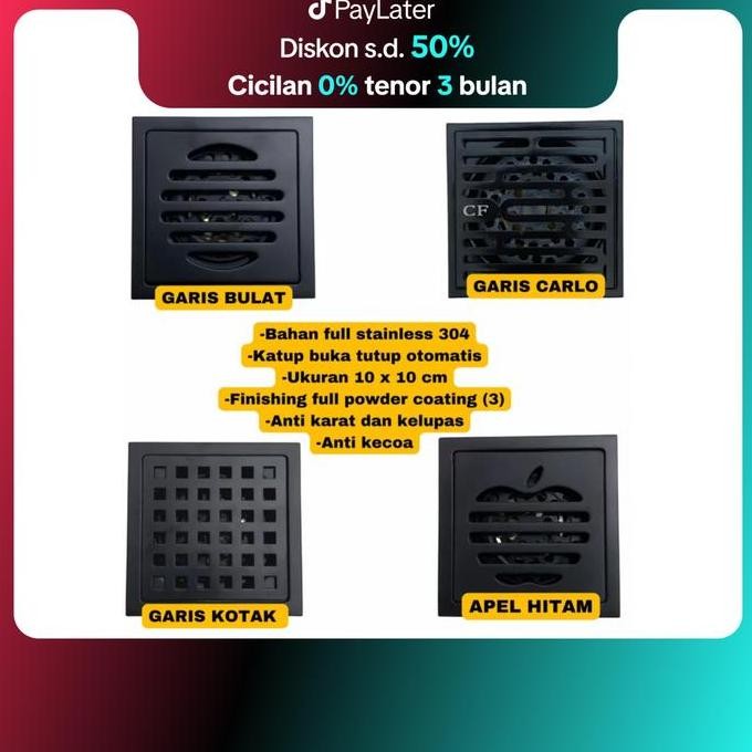 Jual Floor Drain Stainless Saringan Kamar Mandi Saringat Got Floor ...