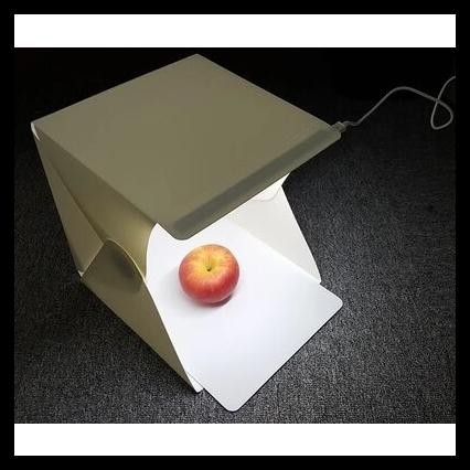 Jual MINI STUDIO BOX LENGKAP DENGAN LIGHTING LED BACKGROUND/ MINI ...
