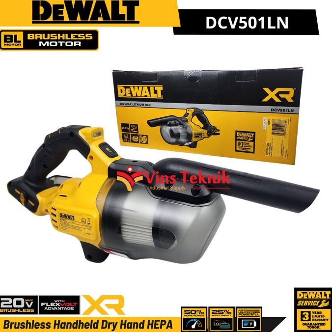 Jual Produk Baru!! Brushless Vacuum Cleaner 20V DCV501LN Handheld Dry ...