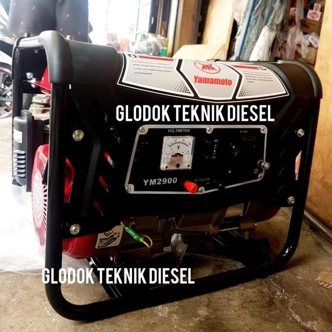 Jual Genset Bensin 1200 Watt Generator Listrik 1000 W Gulungan Full Tembaga | Shopee Indonesia