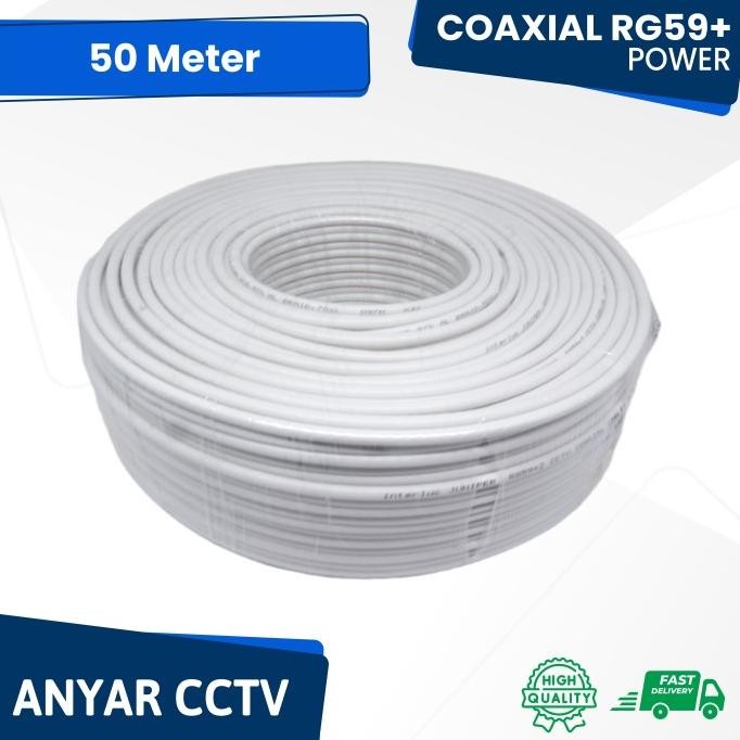 Jual Kabel Cctv Edge Rg59+Power 50 Meter / High Quality For Cctv ...