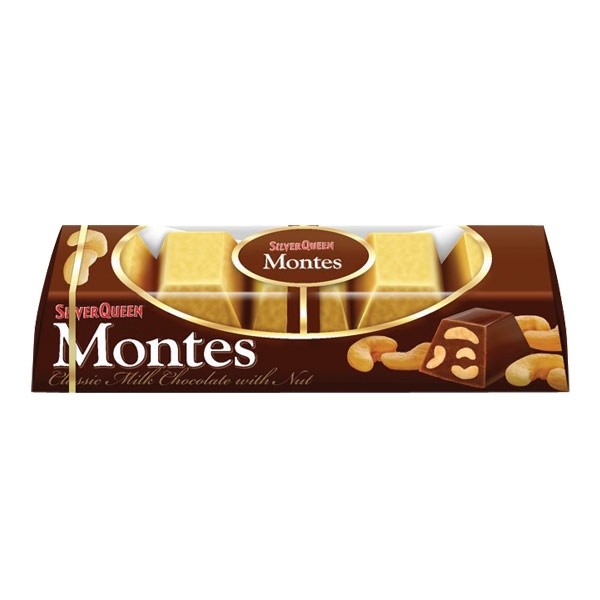Jual SILVER QUEEN MONTES CHOCOLATE 50 GR - COKELAT | Shopee Indonesia
