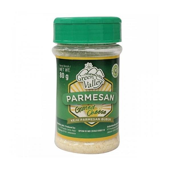 Jual GREEN VALLEY PARMESAN CHEESE 80G | Shopee Indonesia