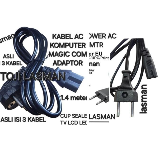 Jual Update KABEL AC CORD STEKER CABLE CASAN CHARGER CARGER COLOKAN ...