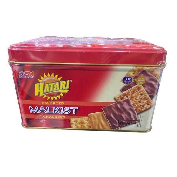 Jual HATARI MALKIST CRACKERS ASSORTED TIN 300 GR | Shopee Indonesia