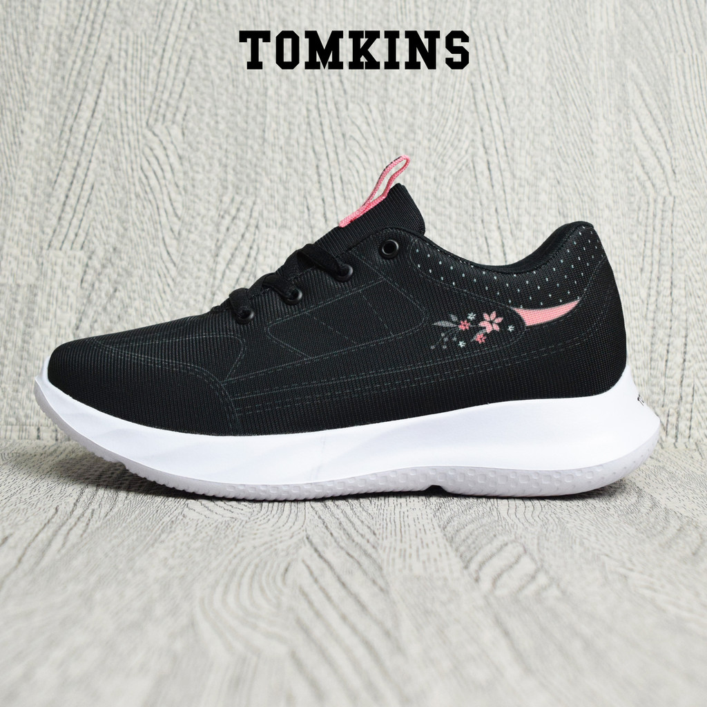 Jual TOMKINS Lily - Hitam Merah Muda Sepatu Sekolah Wanita | Shopee ...