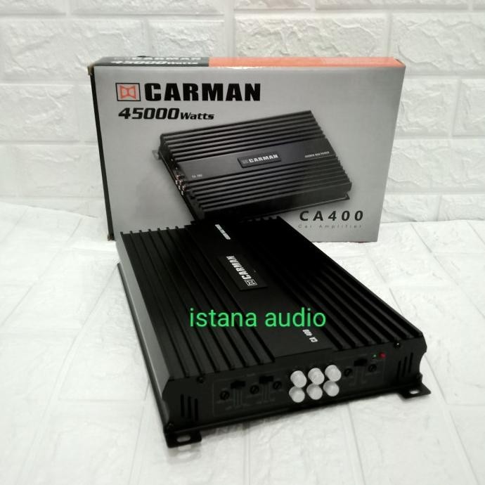Jual New Power amplifier CARMAN CA-400 mosfet 4 Chanel 45000watt CARMAN ...