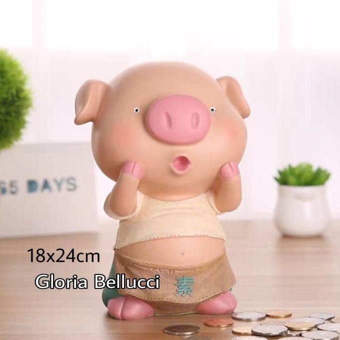 Jual Produk Baru!! Patung Pajangan Babi Besar Hidung Pink Piggy Pig ...
