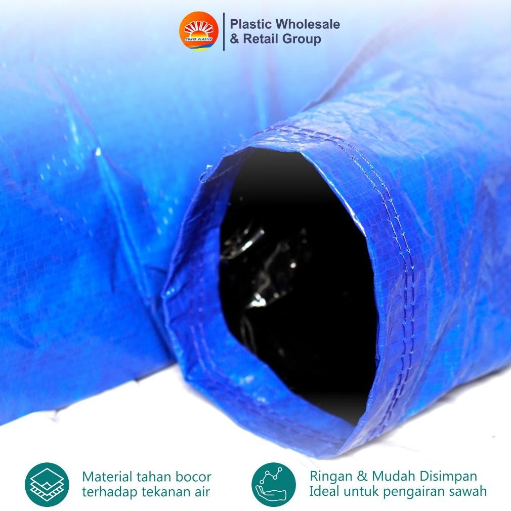 Jual Selang Terpal Diesel 3 Dim / 3 Inch 15 Cm Berbagai Ukuran Ready ...