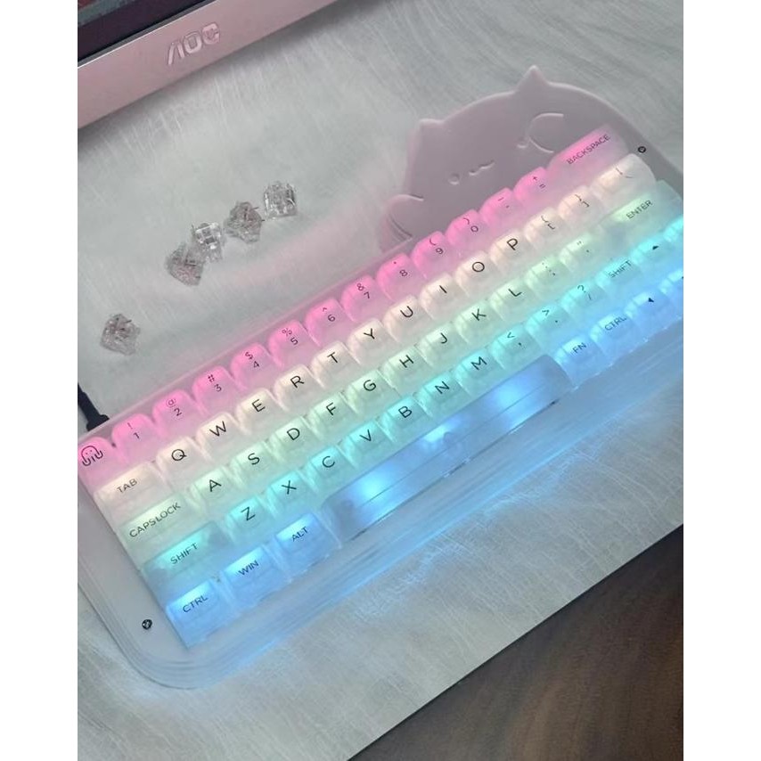 Jual Epomaker Mini Bongo Cat Cinnamoroll 64 69 Barebone Mechanical ...