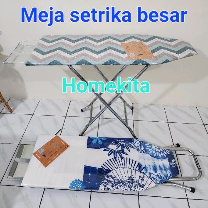 Jual NEW Meja Setrika Berdiri Papan Setrika Lipat Meja Gosok Besar Besi ...