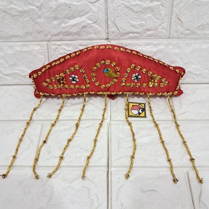 Jual Original Cadar Betawi / Bludru Merah / Baju adat betawi ...