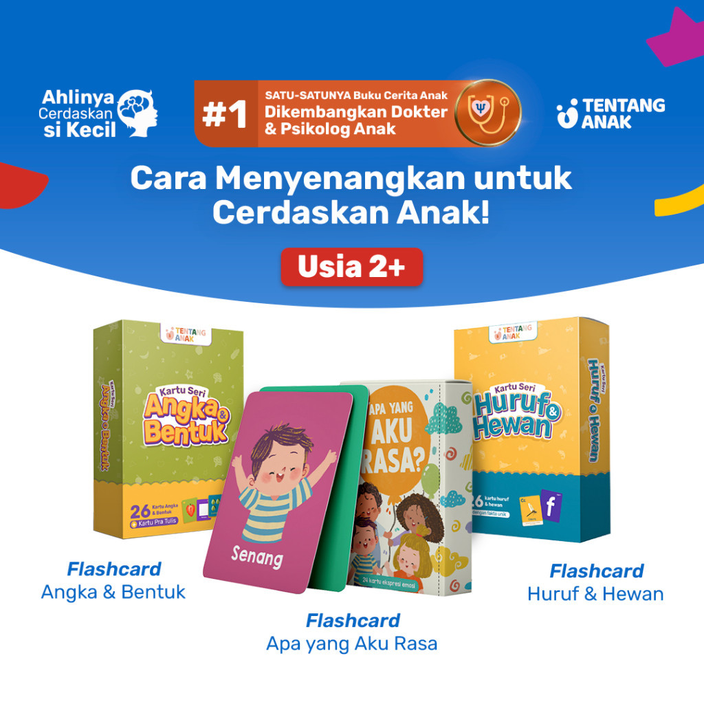 Jual Tentang Anak - Bundle Hemat 3pcs Flashcard Apa yang Aku Rasa ...