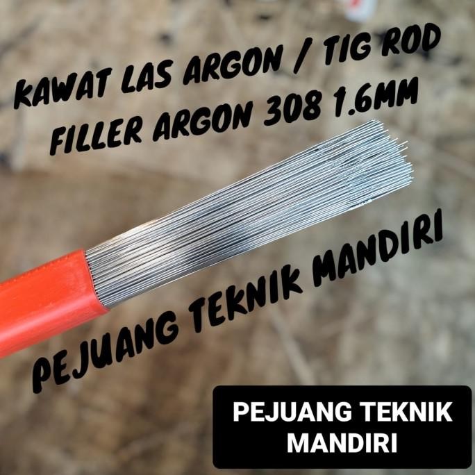 Jual Kawat Las Tig Argon Er308 1.6Mm / Kawat Las Argon Filler Las Tig 1 ...