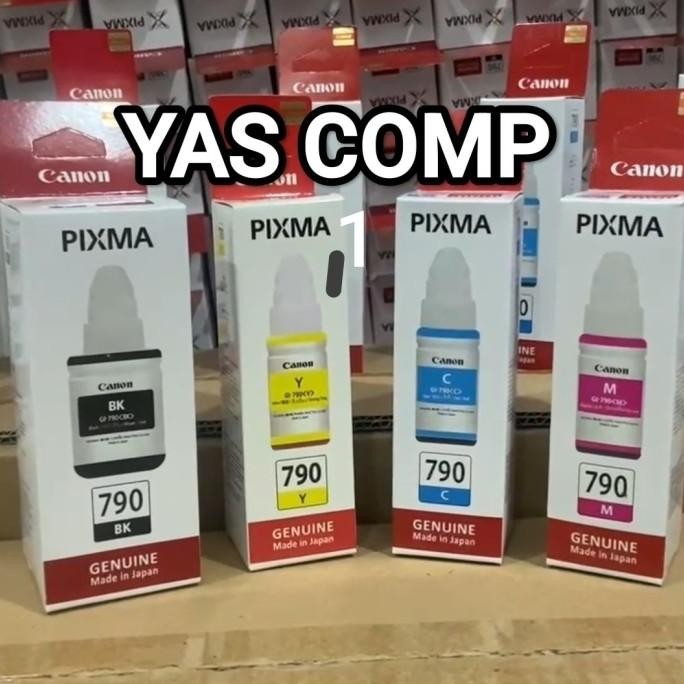 Jual Tinta Canon PIXMA GL-790 Original - 1 SET G1010/G2010/G3010/G4010 ...
