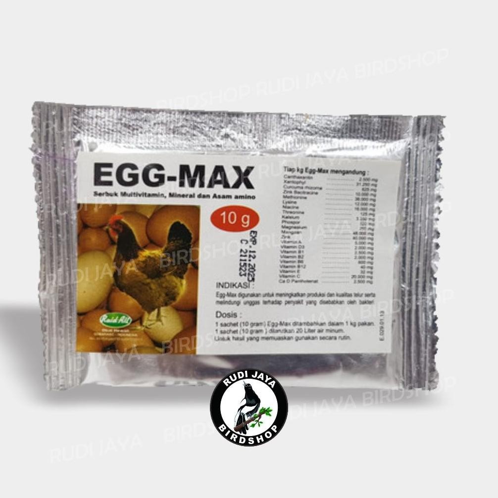 Jual Gv23 Sd-46 Egg Max Ayam 1 Sachet 10 Gram Raid-All Obat Vitamin ...