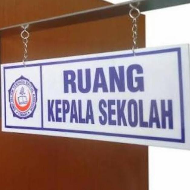 Jual NEW sign board papan ruang kelas nama sekolah ruangan lengkap ...