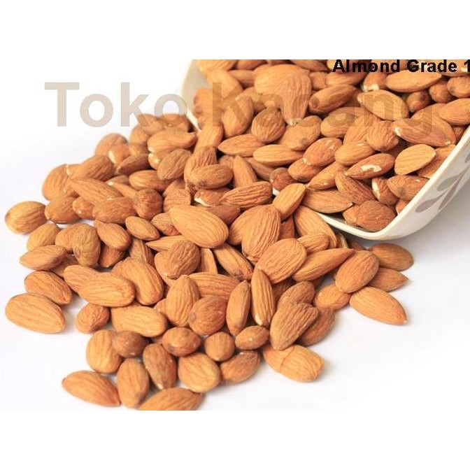 Jual Kacang Almond Kulit Ari Oven / Matang 500gr | Shopee Indonesia