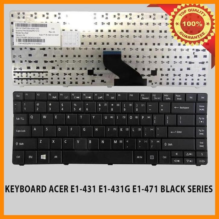 Jual [POE] KEYBOARD ASPIRE E1-431, E1-431G, E1-471 BLACK SERIES ...