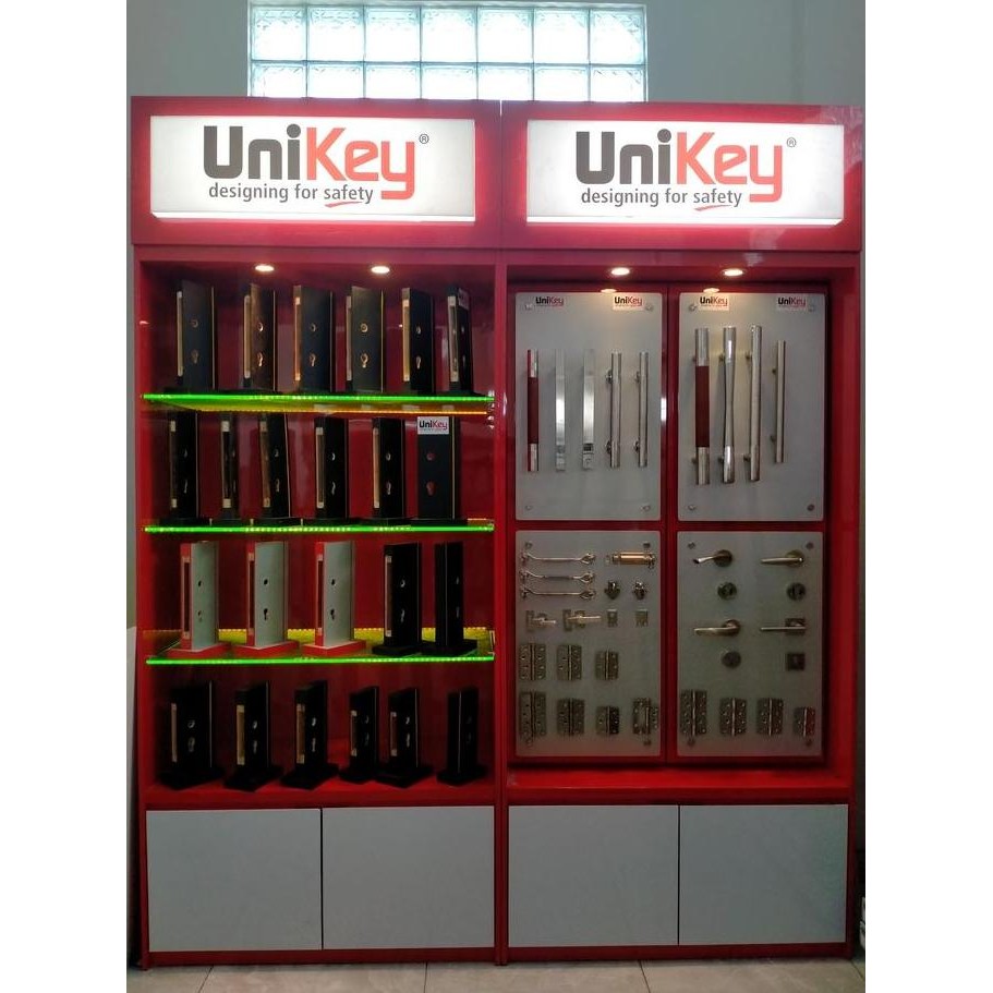 Jual Paket Handle Pintu set Unikey HP 803 ECO Original, gagang handel ...