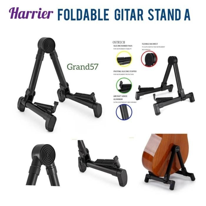 Jual Stand Gitar Bass Lipat A Stand Lantai Kaki Duduk Foldable Portable Original Dan Terpercaya ...