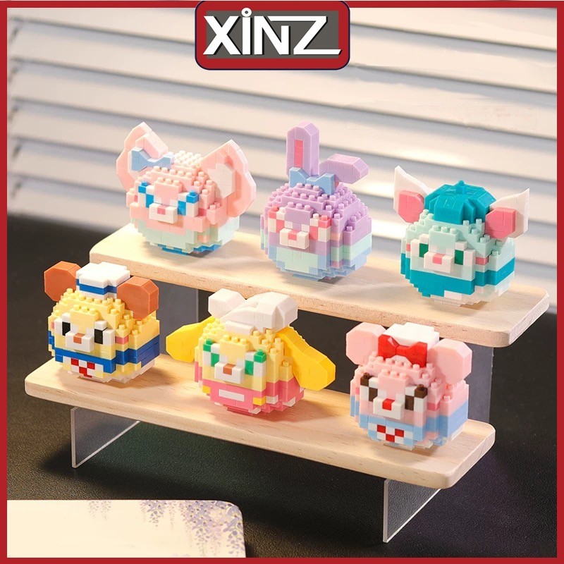 Jual XiNZ Seri Disney Nano Block DIY Mainan Blok Susun Anak 3D Puzzle ...