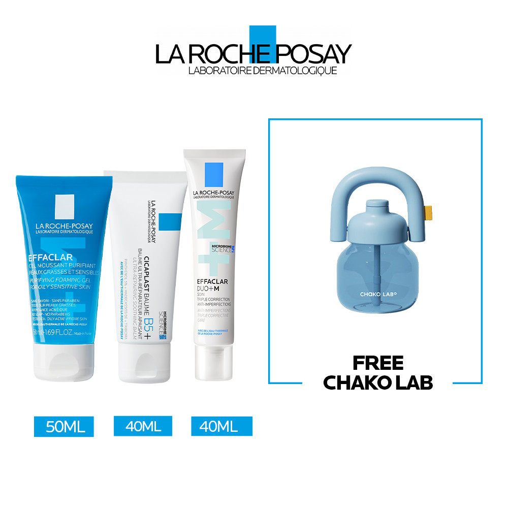 Jual [LIMITED] La Roche Posay Acne Set FREE Chako Lab | Shopee Indonesia