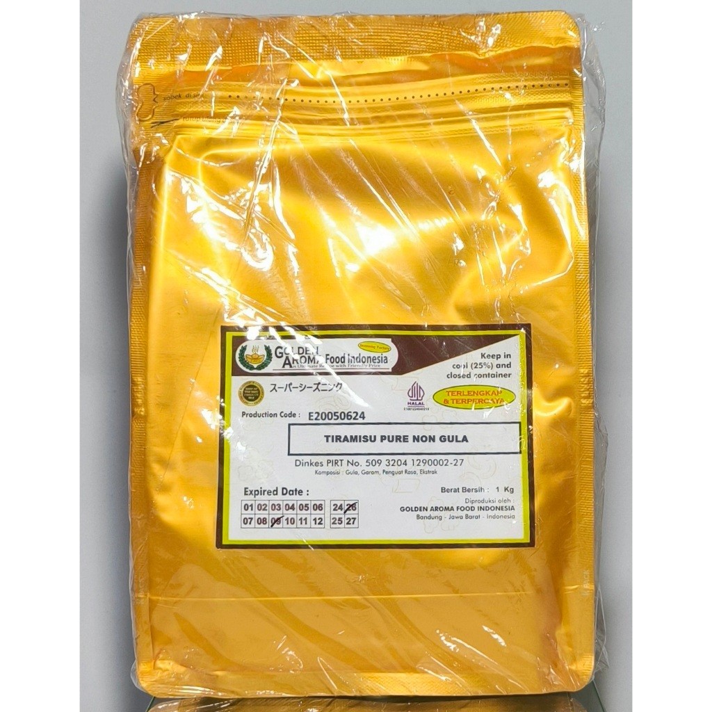 Jual Bubuk Minuman 1 Kg Rasa Tiramisu Pure Non Gula lebih pekat rasa ...