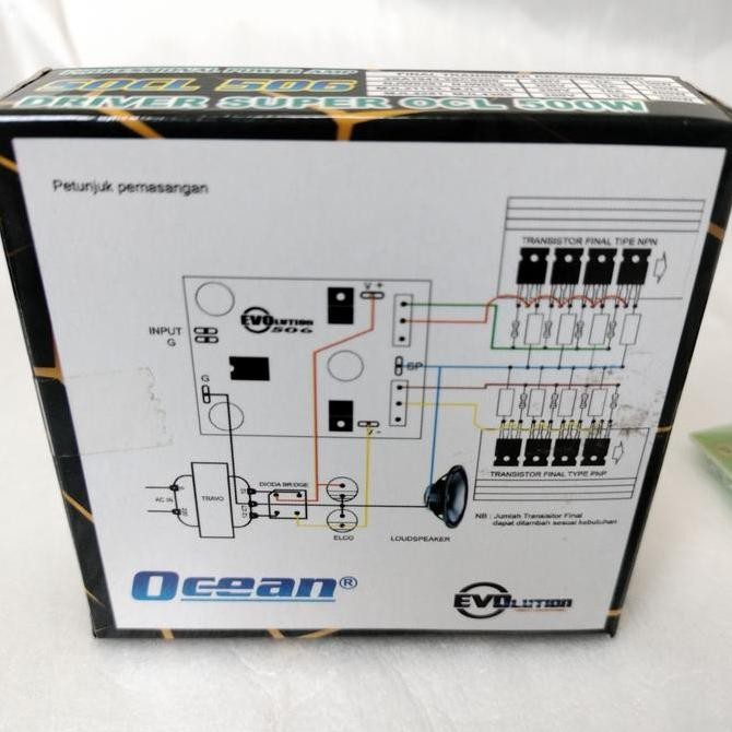 Jual Kit Power Driver Socl Super Ocl 506 Ocean Evolution 500W New Stok ...