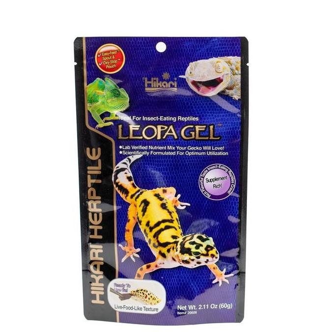 Jual Hikari Leopa Gel 60gr. Makanan Reptil Pemakan Serangga Leopard ...