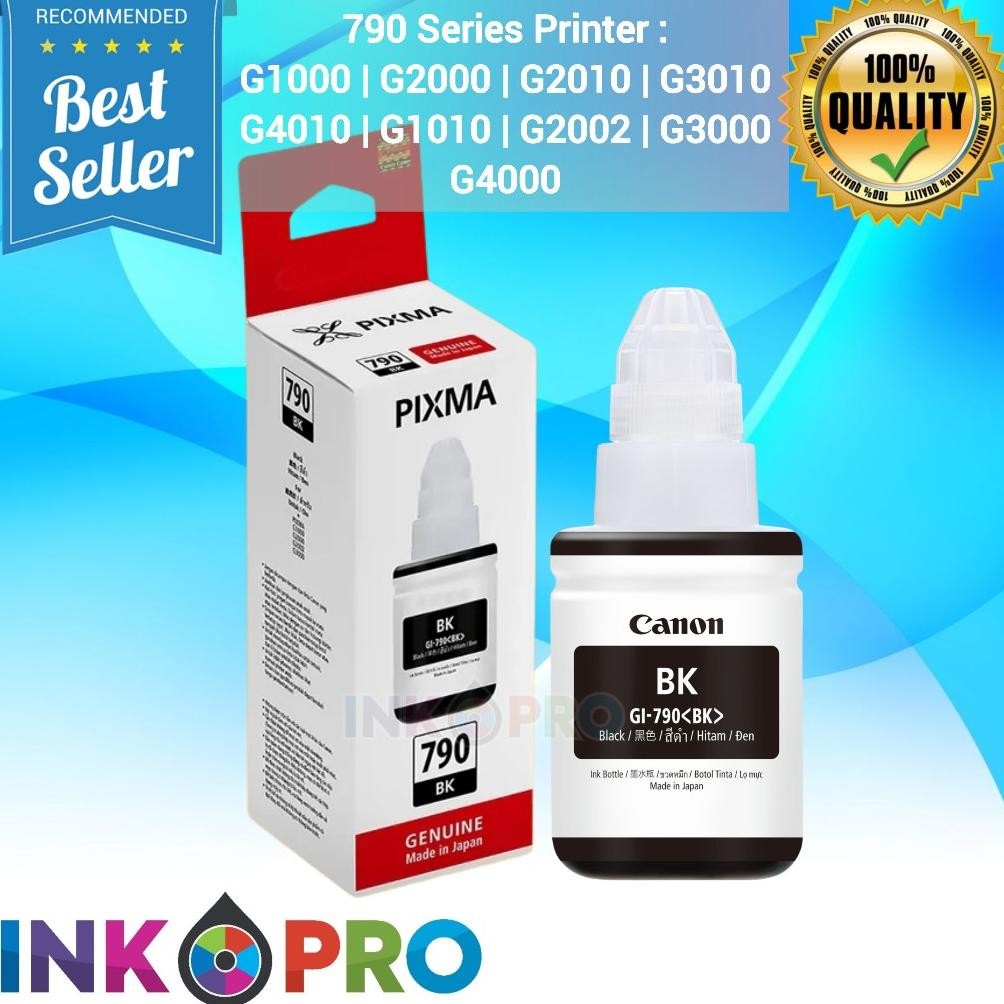 Jual Tinta Canon GI 790 PREMIUM Untuk Printer G1000 G2000 G2002 G3000 ...