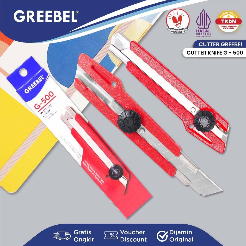 Jual Cutter Greebel G- 500 (1Pcs) / Kater / Cuter Besar / Anti Karat ...