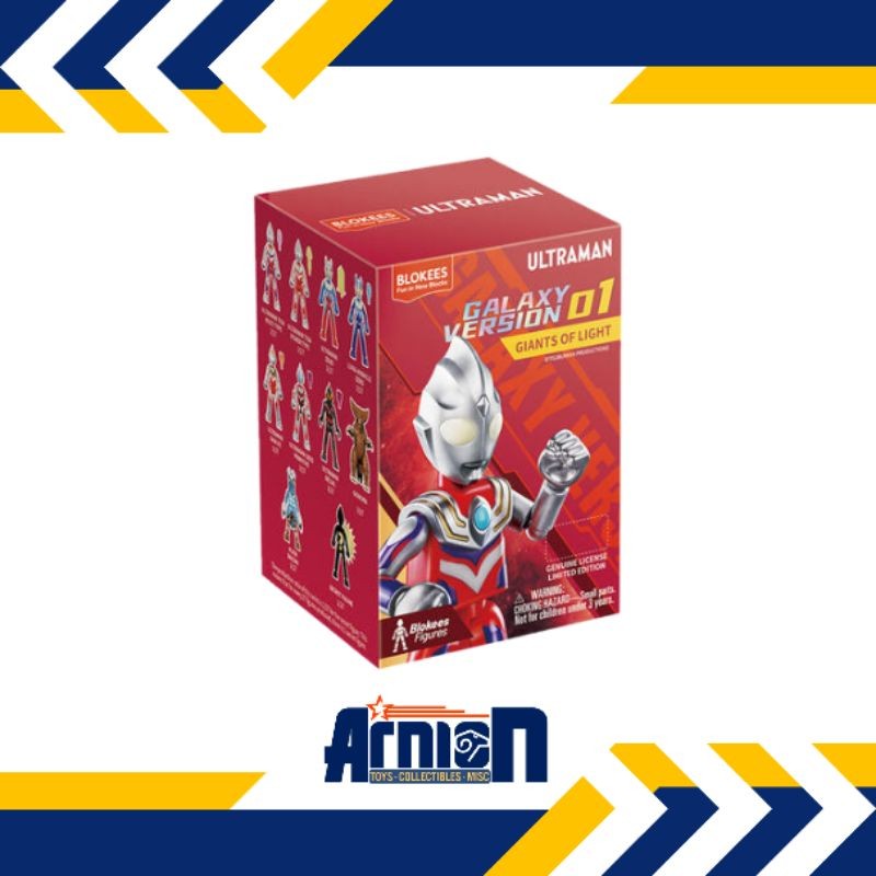 Jual Action Figure Blokees Ultraman GV-01 Giant Of Light Blind Box | Shopee Indonesia