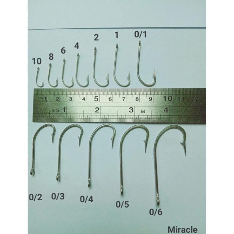 Jual New Mata Kail /Mata Pancing Stainless Steel Blood Miracle Made In ...