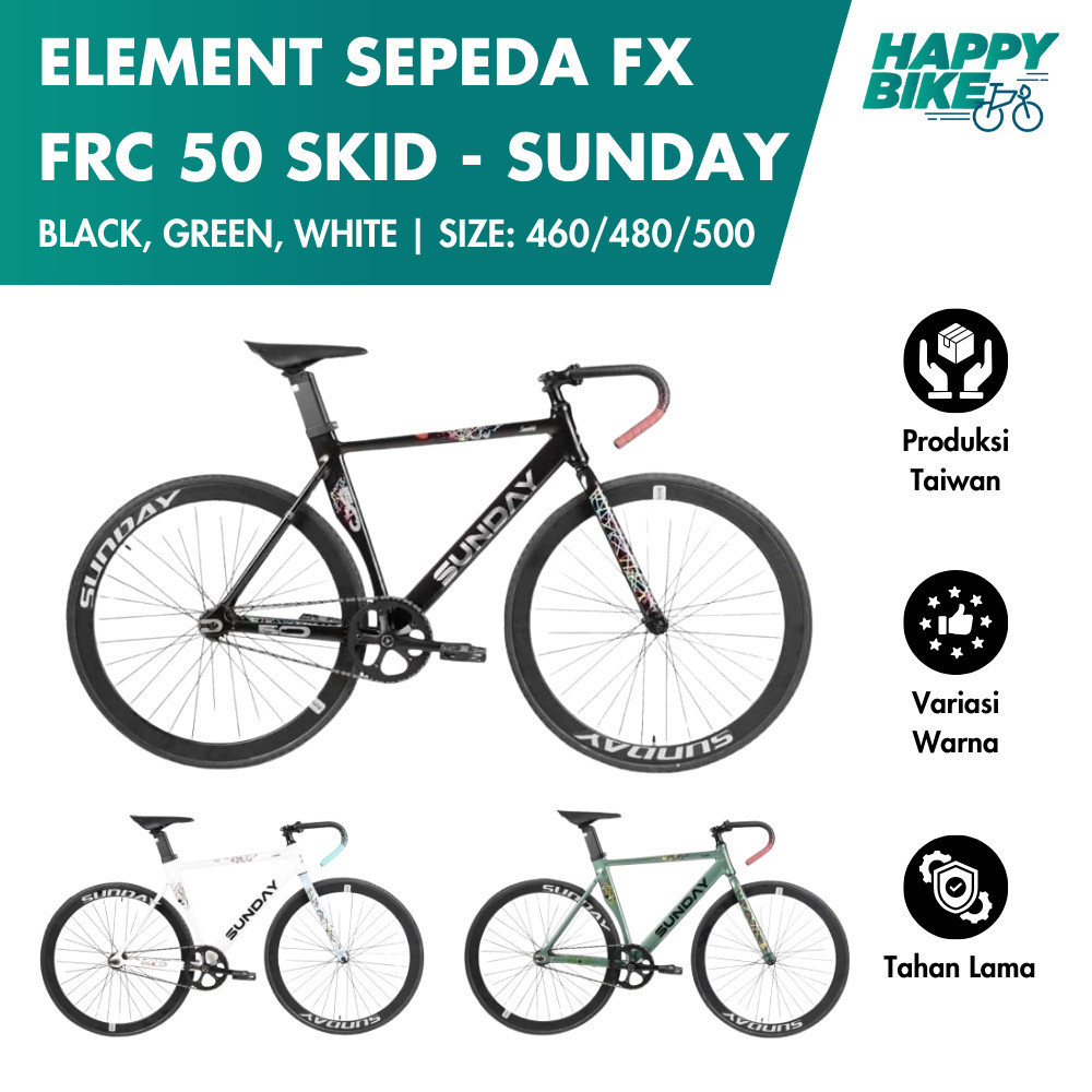 Jual Element Sepeda FX FRC 50 SKID - Sunday | Shopee Indonesia