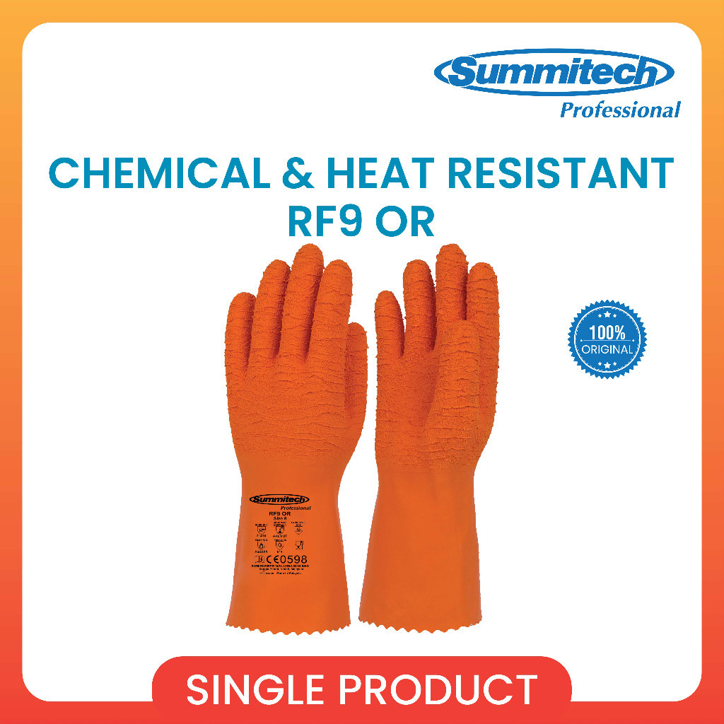 Jual Summitech Sarung Tangan Thermal Natural Rubber Tahan Panas hingga ...