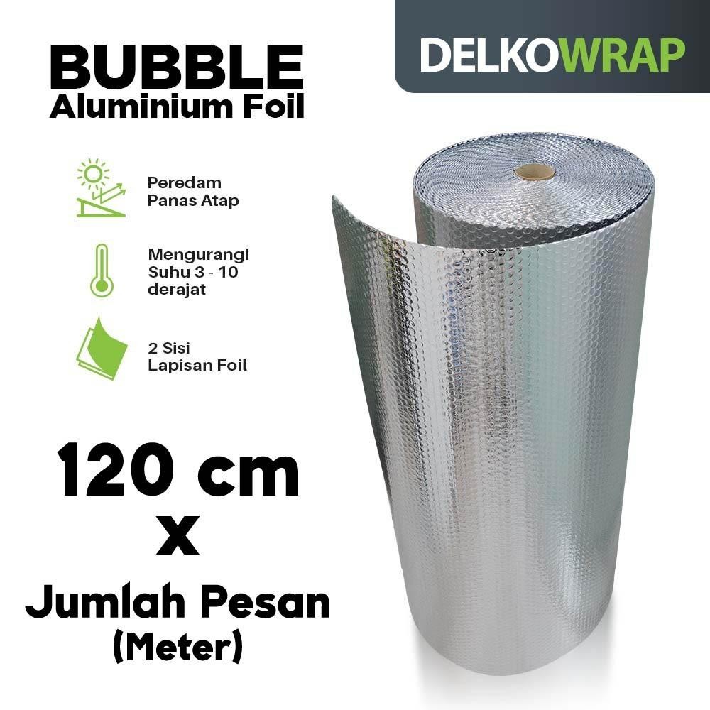 Jual Bubble Alumunium Foil Pe Foam Metalizing Foil Insulation Atap ...