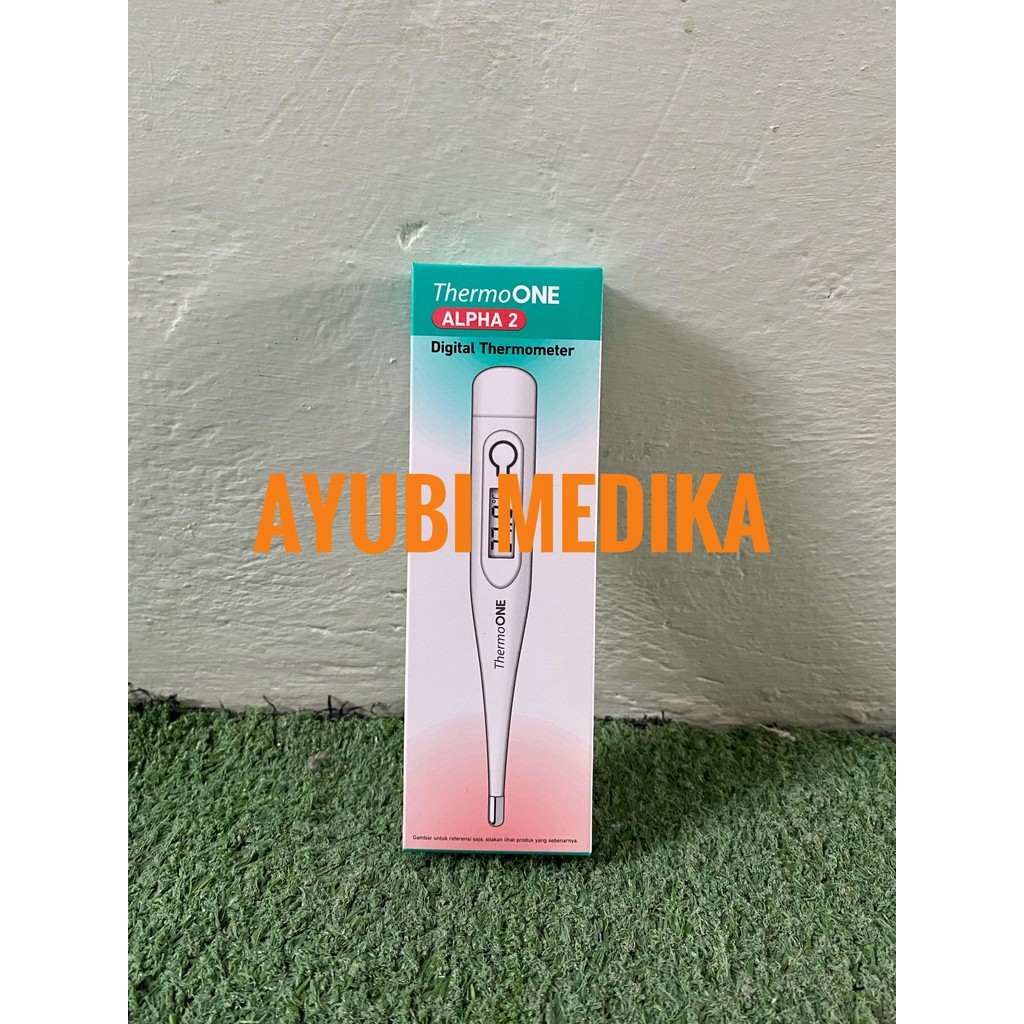 Jual THERMOMETER DIGITAL ALPHA 2 1G ONEMED THERMO ONE | Shopee Indonesia