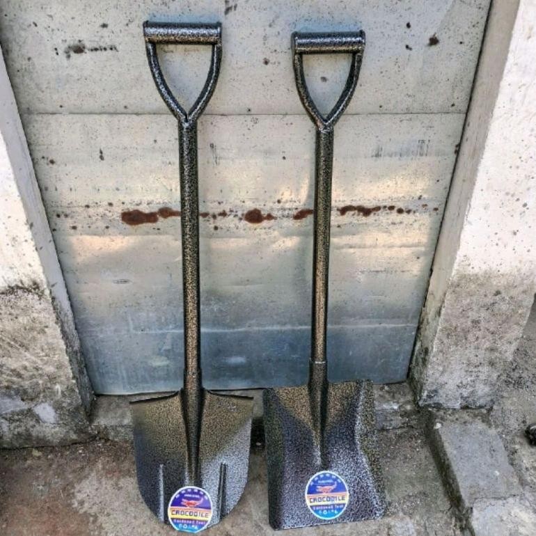 Jual NEW!!! sekop tanah bahan baja full cap crocodile - sekop 2 varian ...