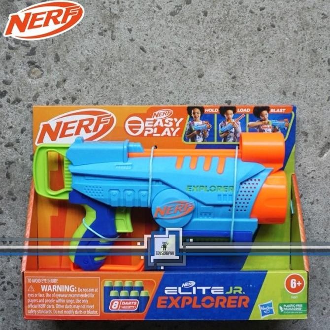 Jual Nerf Elite Junior Explorer Jr Blaster Easy Play Kokang Anak Kids ...