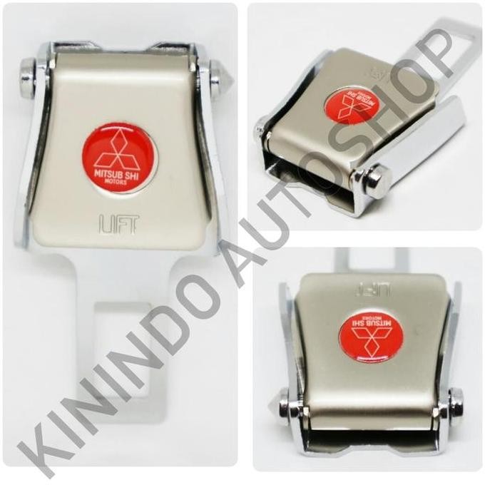 Jual Colokan Safety Belt / Seat Belt Logo Mitsubishi All New Triton ...